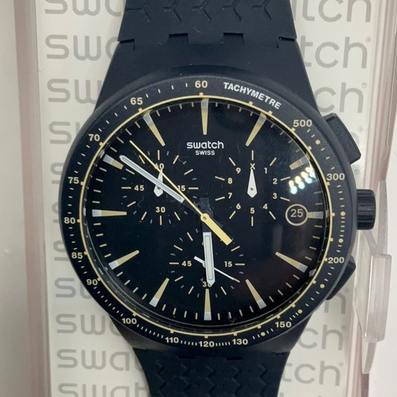 Swatch | Accessories | Swatch Watch Susn47 Chronograph 42mm 206 | Poshmark